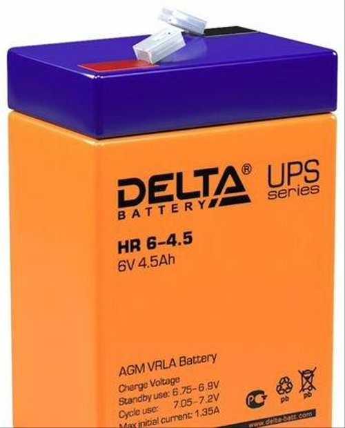 Аккумулятор для UPS Delta HR 6-4.5