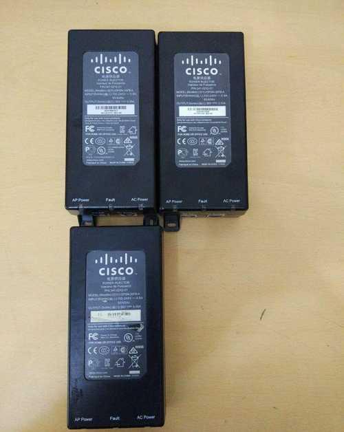 Cisco power injector AIR-pwrinj4 341-0212-01