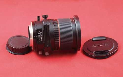 Samyang T-S 24mm 3.5 (TiltShift) на Canon
