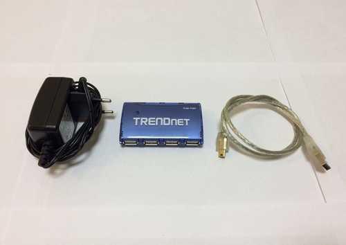 USB хаб с 7 портами trendnet TU2-700