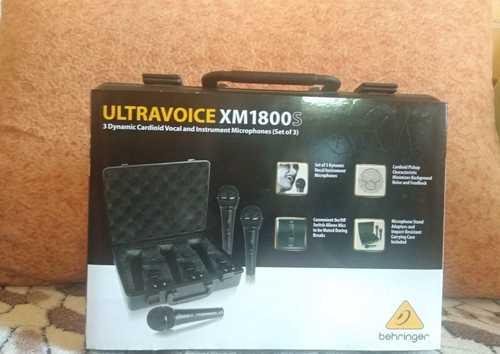 Комплект микрофонов behringer ultravoice XM1800S