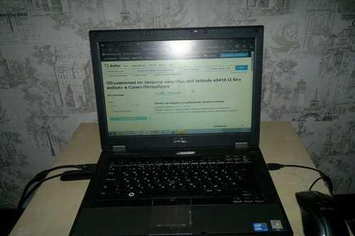 Ноутбук dell latitude e5410 i3 без вебки