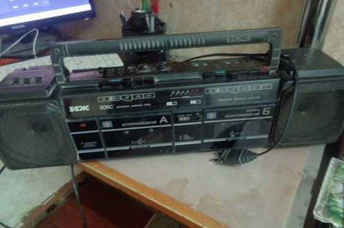 Магнитофон 2-х кассетный иж-306С