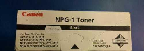 Тонер canon NPG-1 для NP 1215/1015/1318/1550/2120