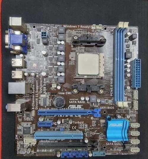 MB Asus F1A75-M LE + CPU Athlon II X4 641 2.8Ghz