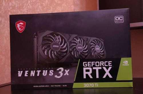 Видеокарта MSI RTX 3070 TI ventus 3X