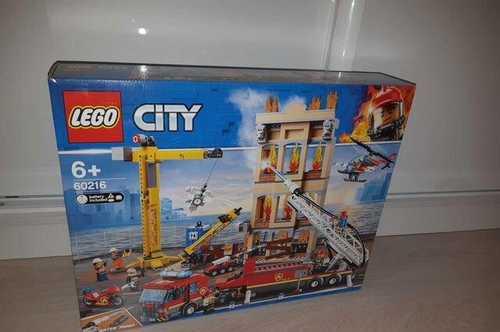 Lego City 60216 Конструктор лего Город Пожарные: Ц