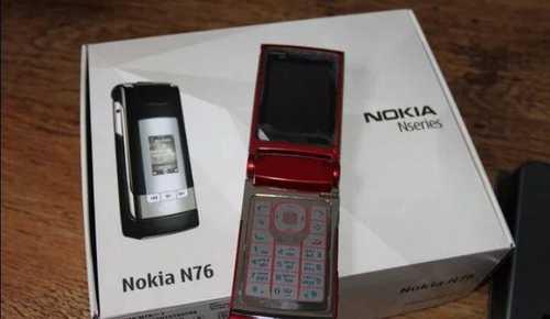 Nokia N76 оригинал с комплектом
