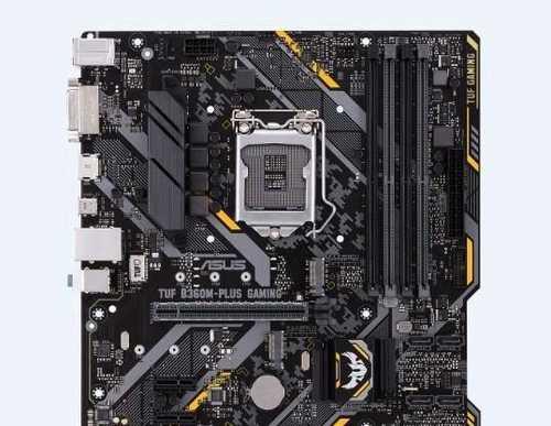 Материнская плата Asus TUF B360M-plus gaming
