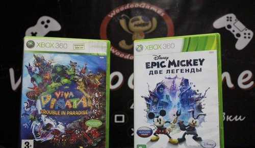 Игры Xbox360: Viva Pinata и Disney: Epic Mickey