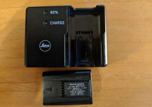 Зарядное устройство + батарея для Leica M9