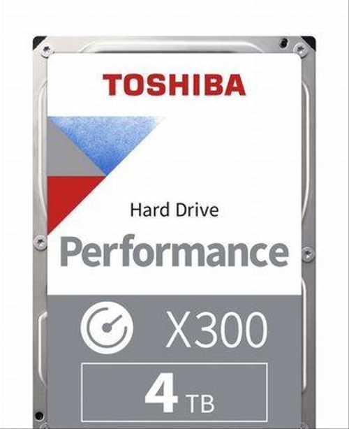 Жесткий диск 4Tb toshiba X300 hdwe140uzsva