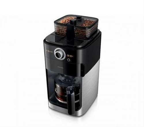 Кофемашина Philips Grind & Brew HD7762