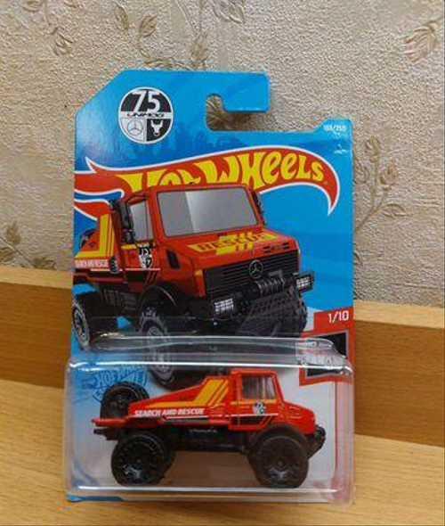Hot Wheels Mercedes-benz Unimog 1300