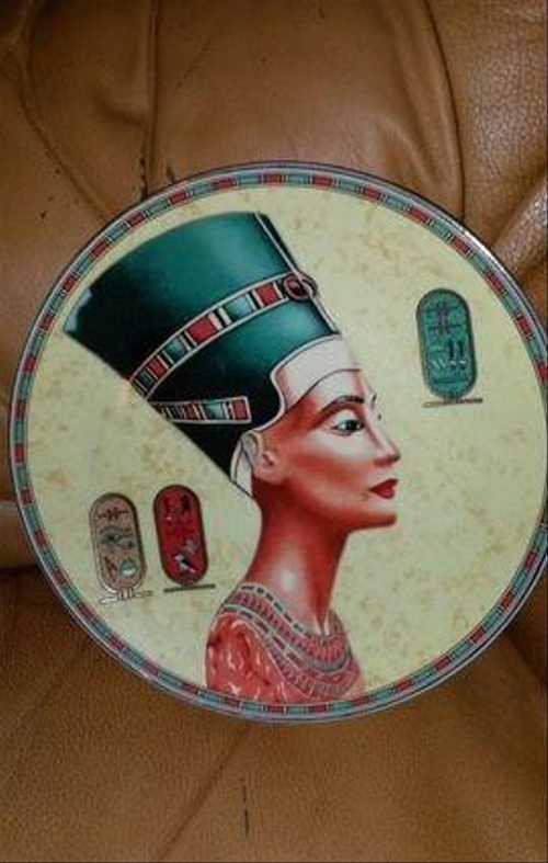 Тарелка сувенирная настенная (египет) D19см
