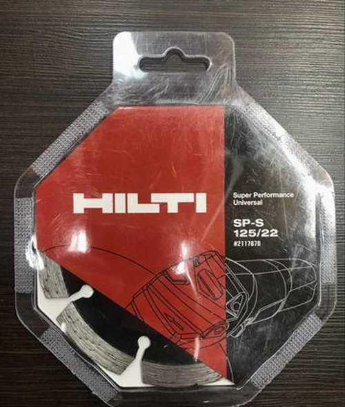 Алмазный диск hilti SP-S 125/22 универсальный