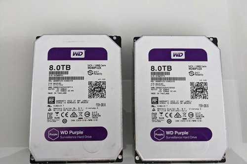 Жесткий диск HDD 8TB WDC WD80puzx