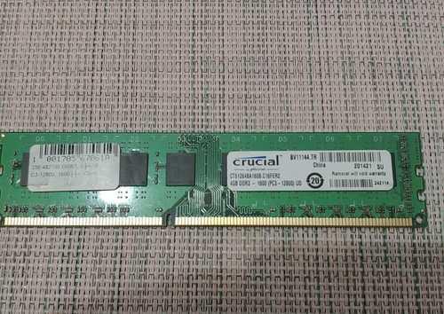 Оперативная память Crucial DDR3
