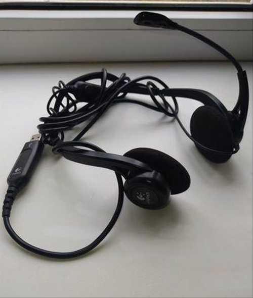 Компьютерная гарнитура Logitech 960 USB Headset