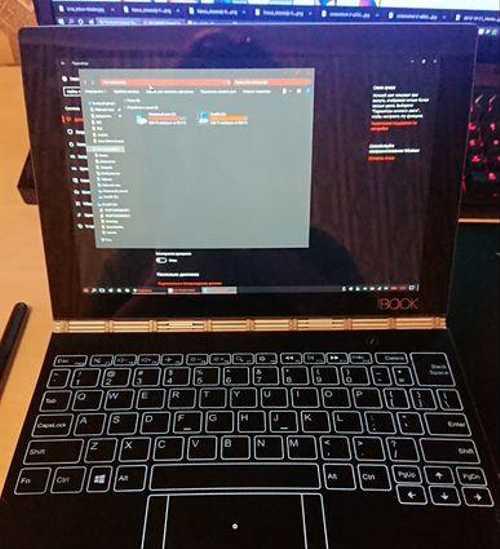 Lenovo Yoga Book YB1-X91F 64Gb на ремонт/запчасти