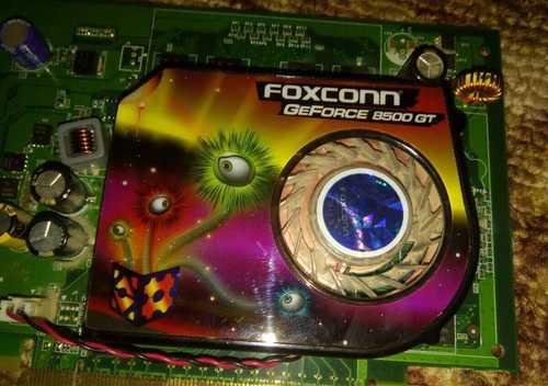 Видеокарта Foxconn GeForce 8500 GT 450Mhz PCI-E 51