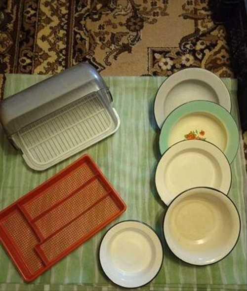 Металлическая эмалированная посуда