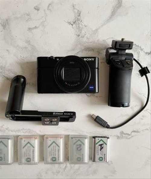 Фотоаппарат Sony Cyber-shot DSC-RX100M6 черный
