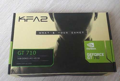 Видеокарта KFA2 gt710 (новая)