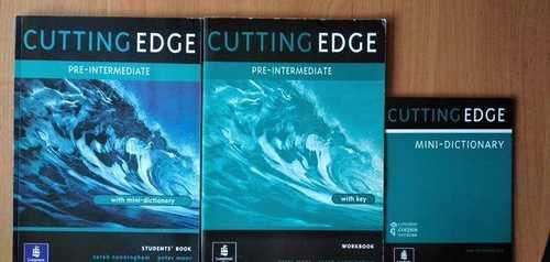 Cutting edge учебник, рабочая тетрадь, словарь