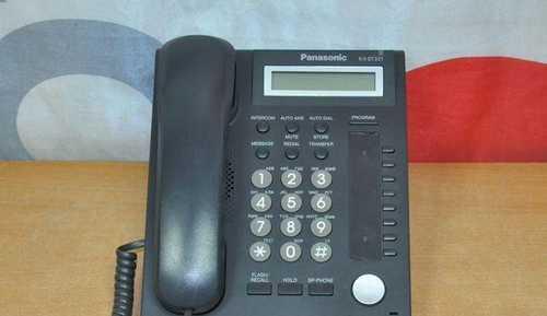 Системный телефон Panasonic KX-DT321 черный, 17 шт
