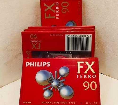 Чистые аудиокассеты Philips FX