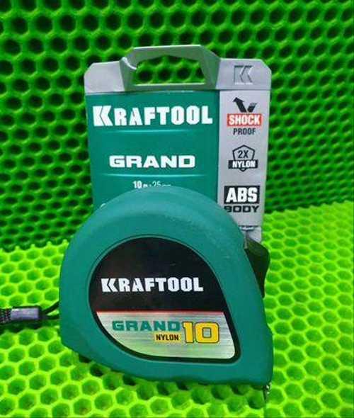 Рулетка Kraftool grand 10