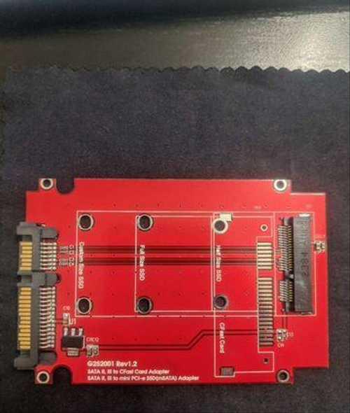 Переходник SSD Espada SATA-msata CB963FA9