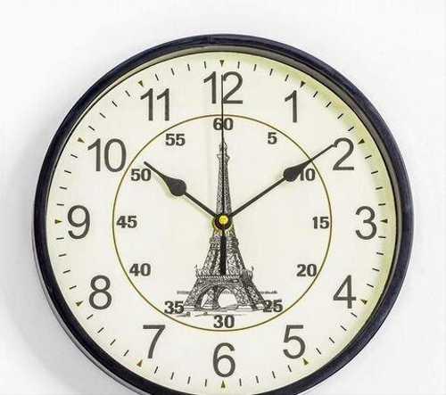 Часы настенные "Париж", d25 см, ааа, 24х4х11 см но