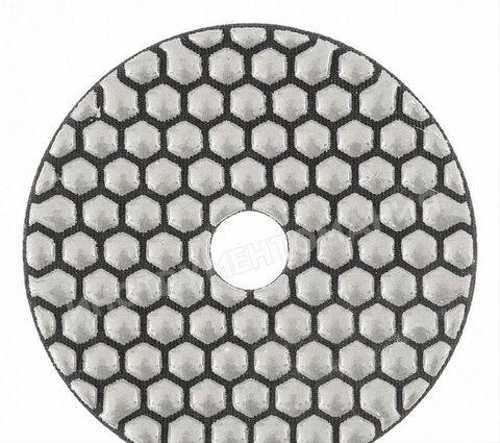 Алмазный гибкий шлифовальный круг 100 мм P1500 сухое шлифование 5 шт matrix 73505