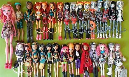 Редкие, базовые Monster High Монстр Хай