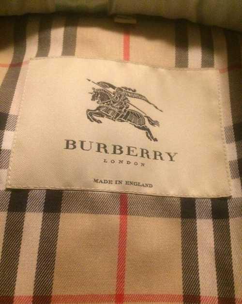 Плащ Burberry женский, оригинал