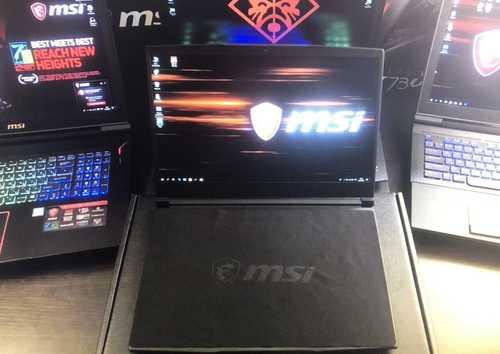 New MSI GF63 8RD-256RU i7-8750H/GTX 1050ti/IPS