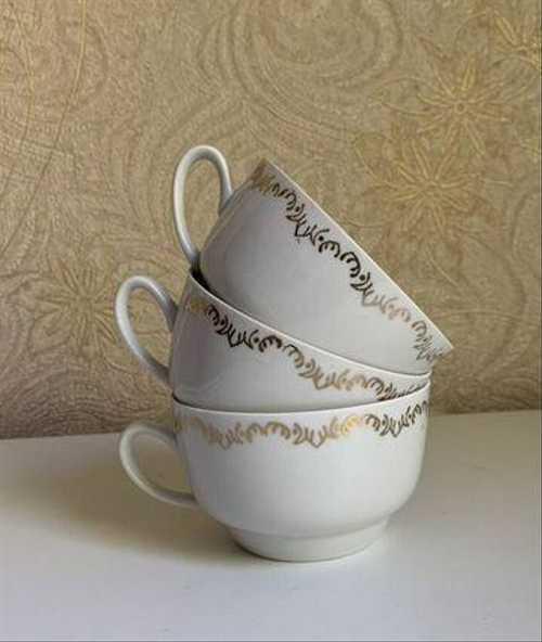Чашкы чайные Рижский фарфор