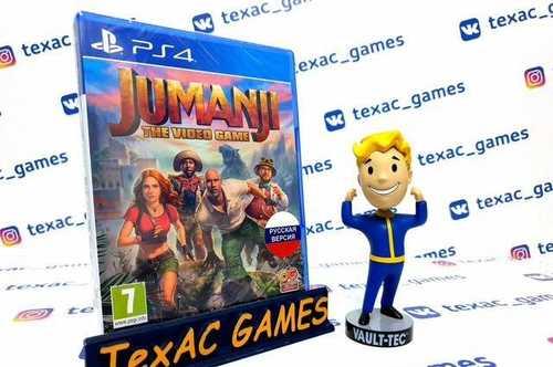 Игры PS4: Jumanji: The Video Game