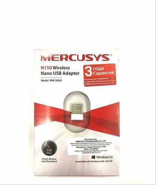 USB-адаптер Mercusys MW150US N150 Nano Wi-Fi