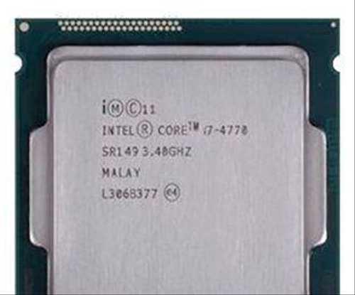 Процессор Intel Core i7 4770 LGA 1150 / 4x3400 мгц