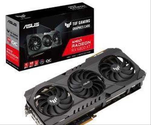 Видеокарта Asus TUF gaming RX 6800xt 16GB.Память S