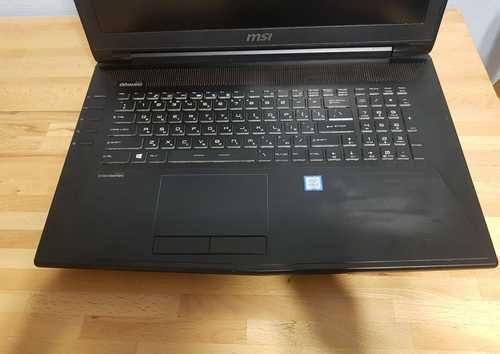 MSI GT72 GTX 980M /17.3" /1Тб +SSD /i7 6300 /17.3"