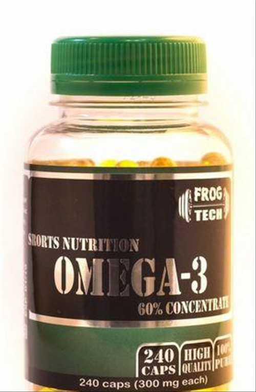 Антиоксидант Frog Tech Omega-3 300 мг 240 капсул