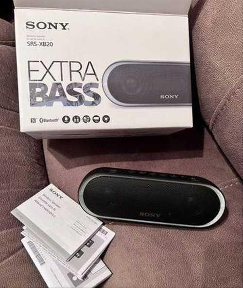 Колонка sony srs-xb20