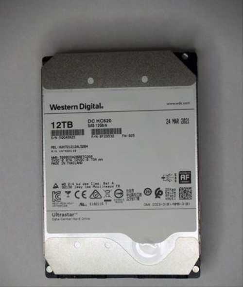 Жесткий диск HDD WD 12TB SAS