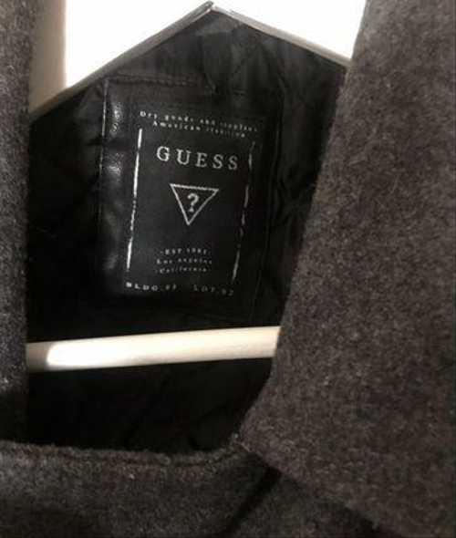 Куртка пальто мужская Guess