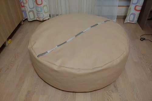 Кресло пуфик шайба поролон диаметр 100 см