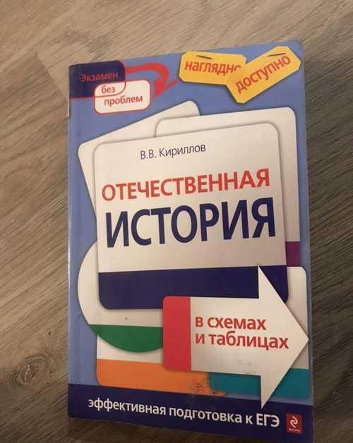 В кириллов отечественная история в схемах и таблицах